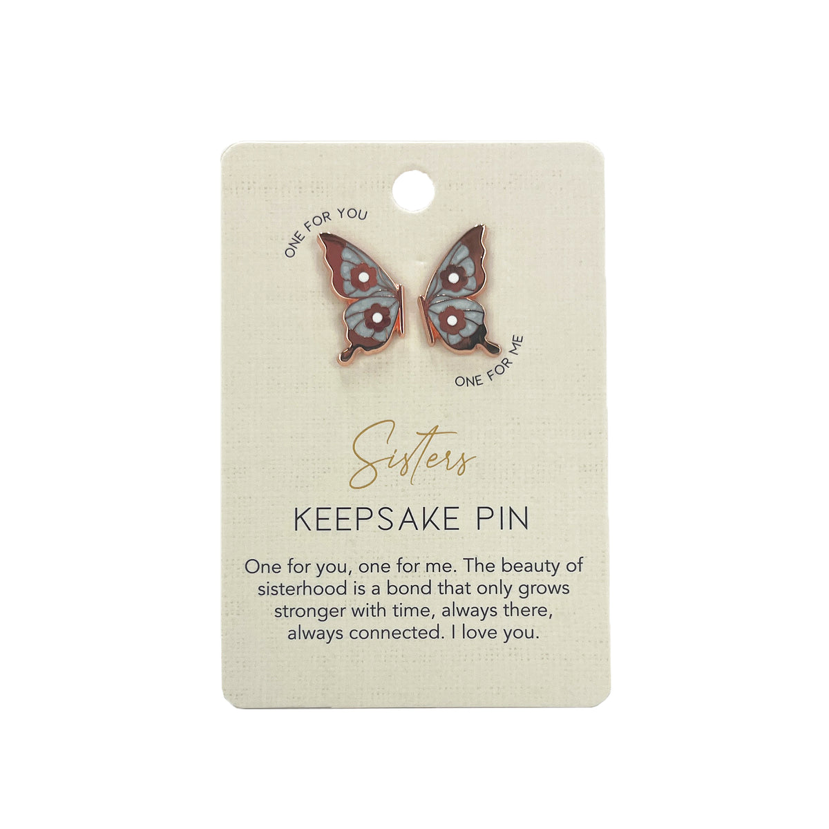 Splosh - Forever Connected Keepsake Pin - Sisters – xystostrade