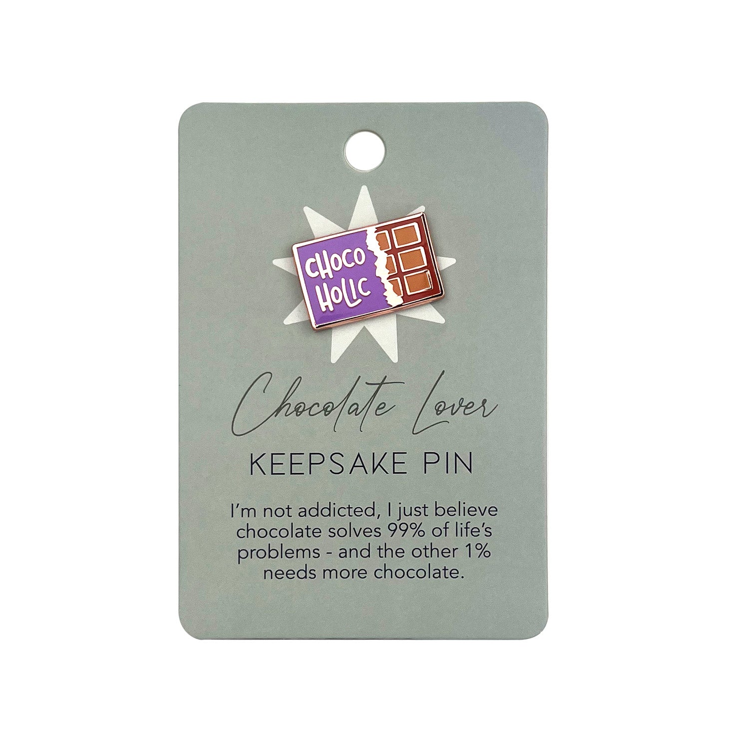 Splosh - Keepsake Pin - Chocolate Lover – xystostrade