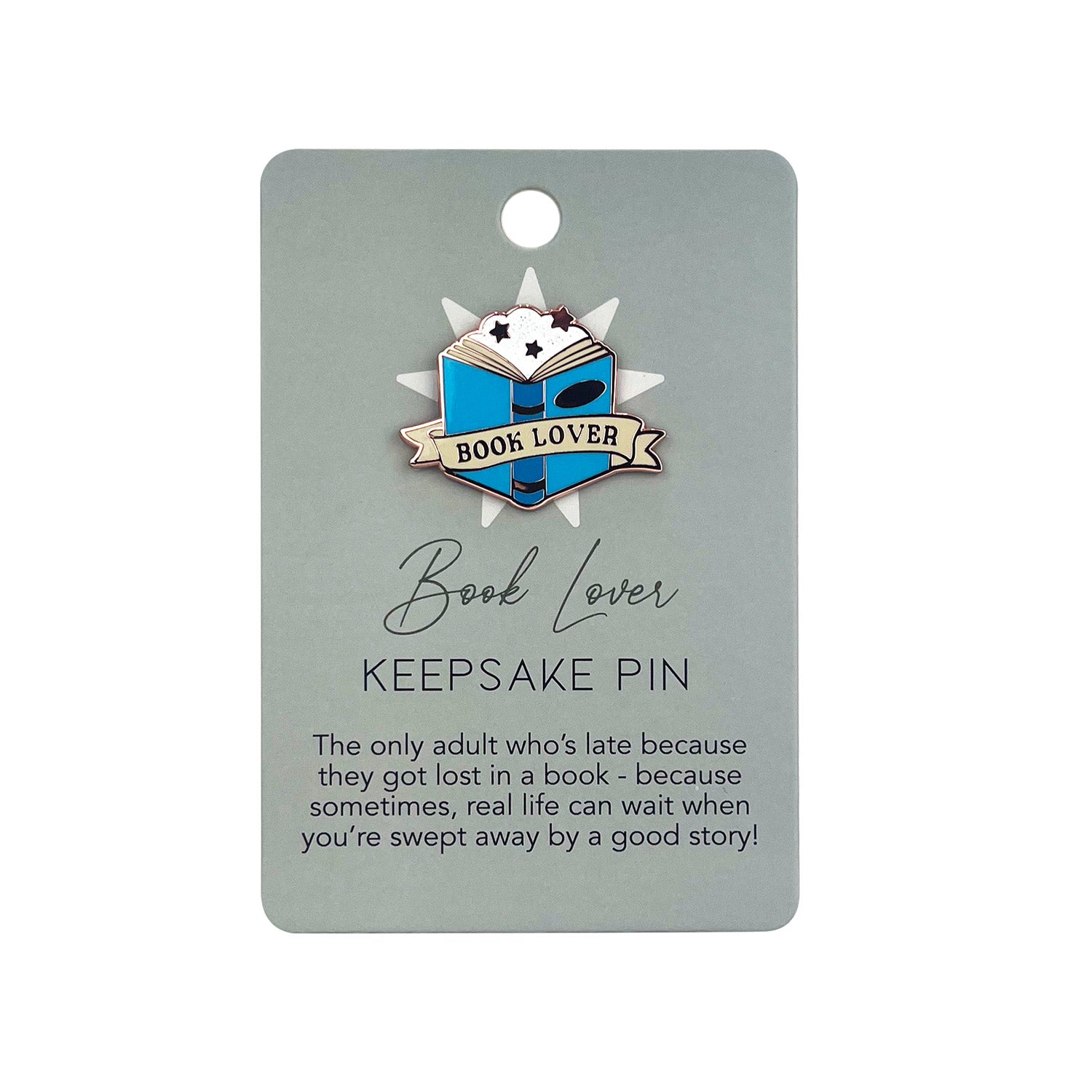 Splosh - Keepsake Pin - Book Lover – xystostrade