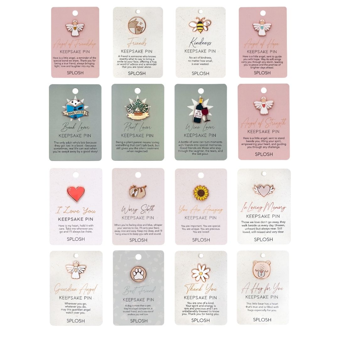 Splosh | Keepsake Pins | Wholesale Bundle | Xystos Trade – xystostrade