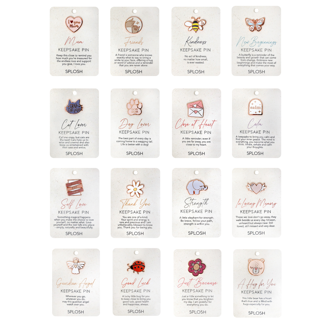 Splosh | Keepsake Pins | Wholesale Bundle | Xystos Trade – xystostrade