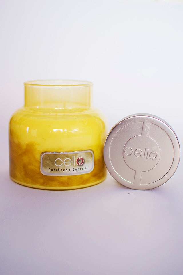 Cello Large Fragrance Burst Jar - Carribean Coconut – xystostrade